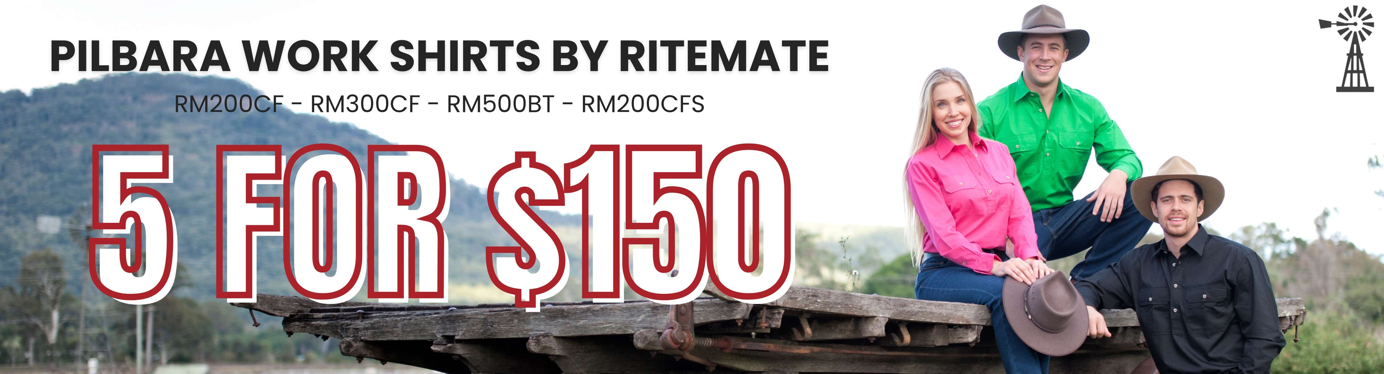 Ritemate Pilbara Clothing | Mainstreet Clothing