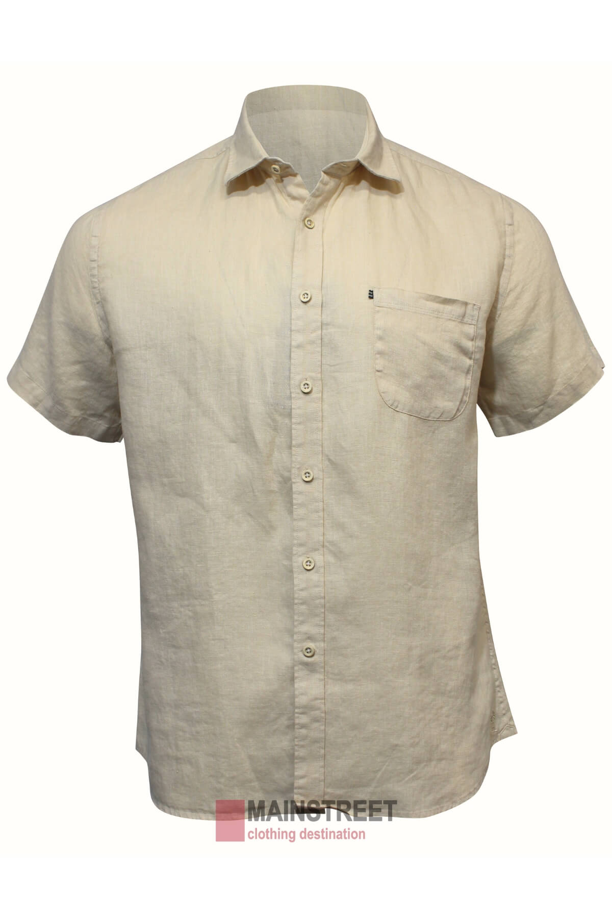 Pilbara Linen Short Sleeve Shirt Mainstreet Clothing