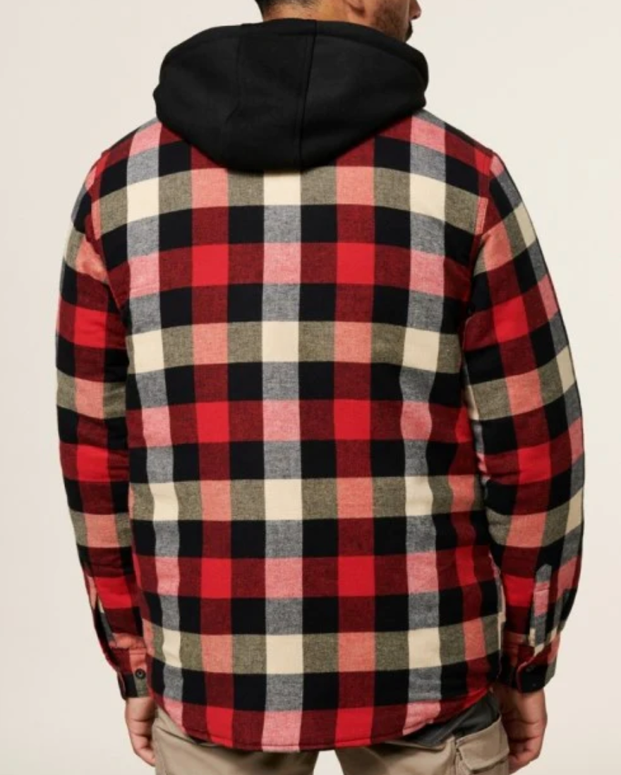 Yakka Quilted Flannelette Shacket - Mainstreet Clothing